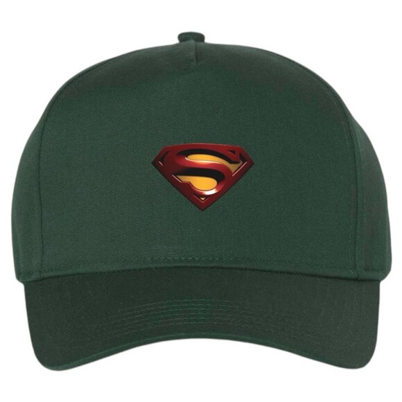 Accessories | Mens Superman Superhero Logo Baseball Cap Hat Green ...